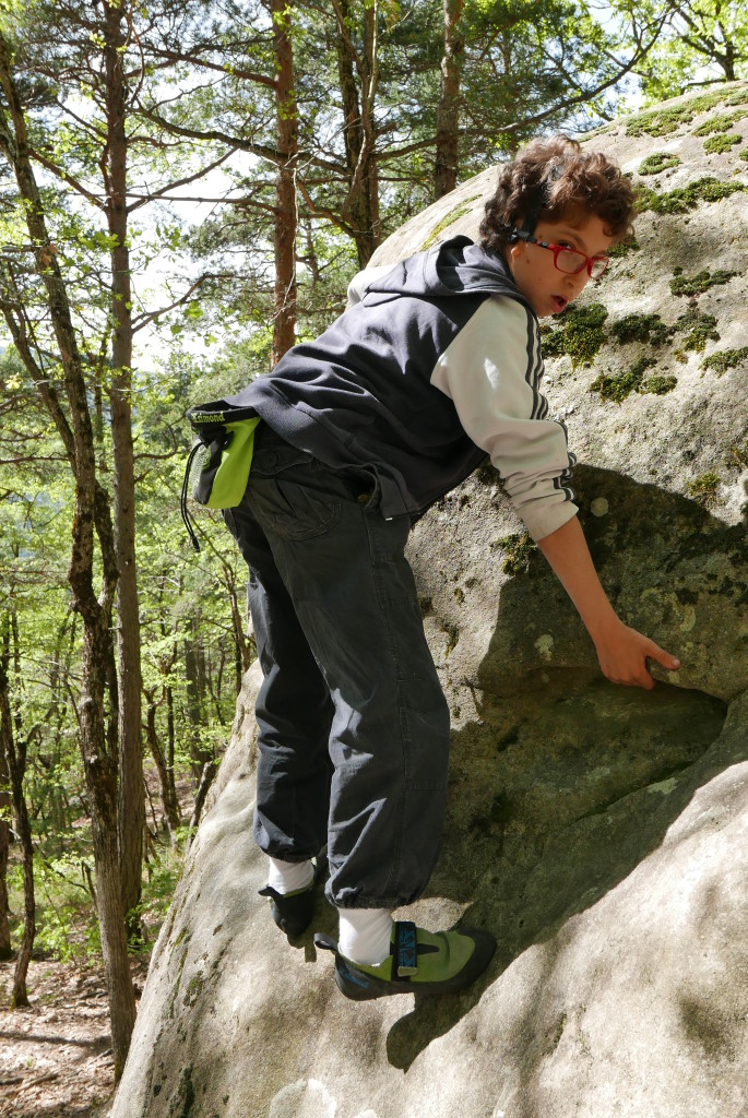 bloc à Annot - Canyoning French Riviera